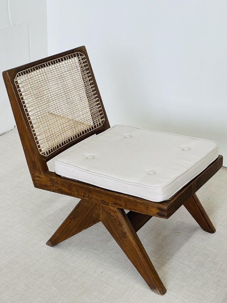 Pierre Jeanneret Armless Easy Chairs, Lounge / Slipper, Mid-Century For ...