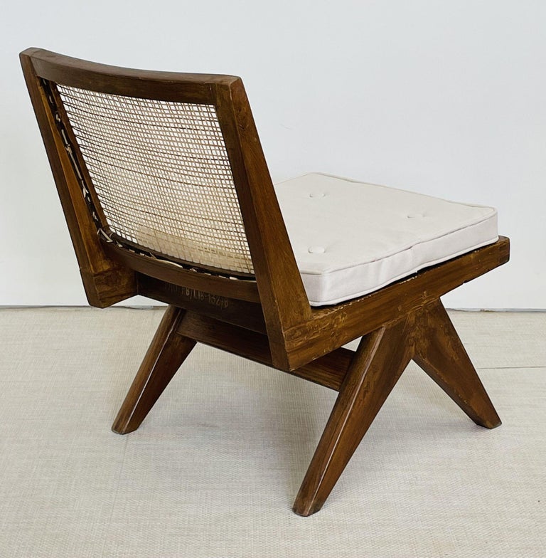 Pierre Jeanneret Armless Easy Chairs, Lounge / Slipper, Mid-Century For ...