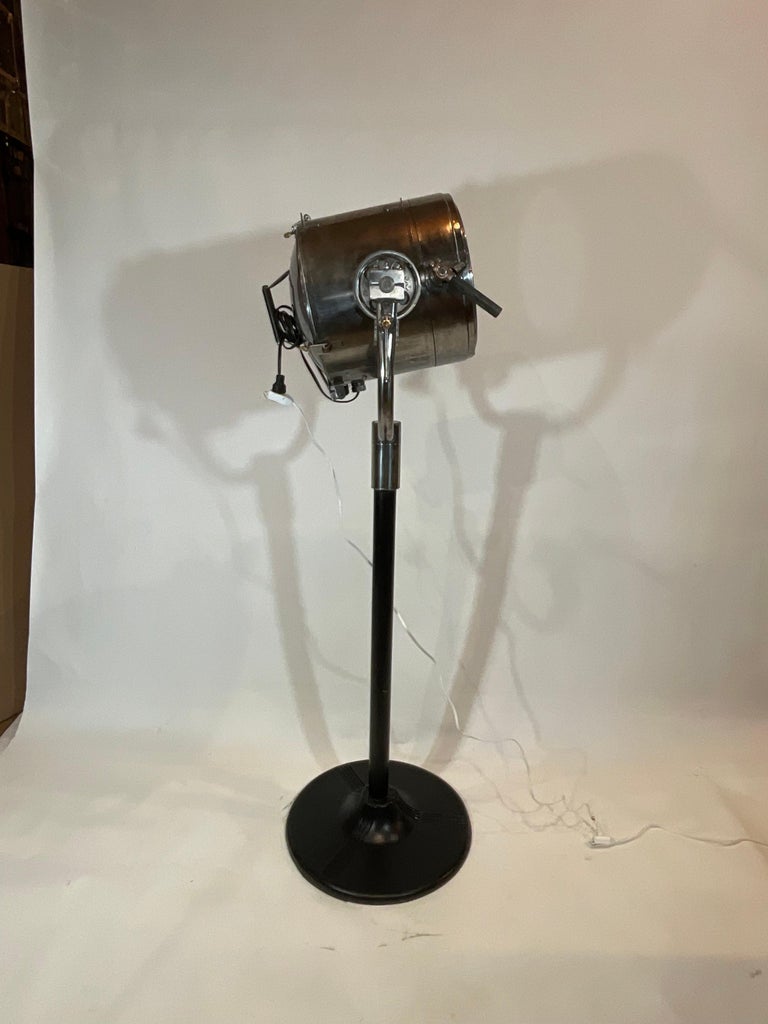 Authentic Ships Signal Spotlight on Stand For Sale at 1stDibs