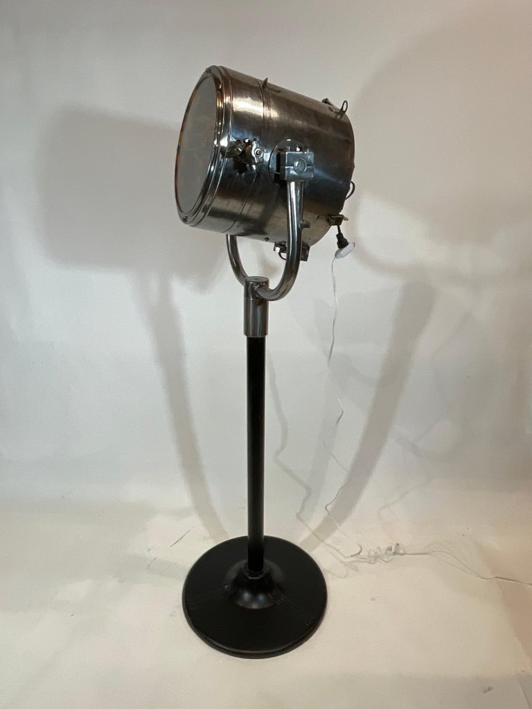 Authentic Ships Signal Spotlight on Stand For Sale at 1stDibs