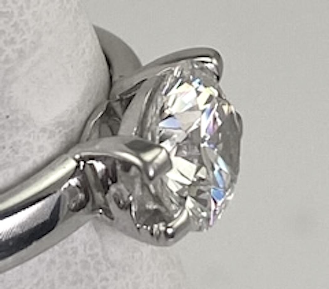Authentic Tiffany& Co Diamond 1.37 Set in Authentic Tiffany&Co ...