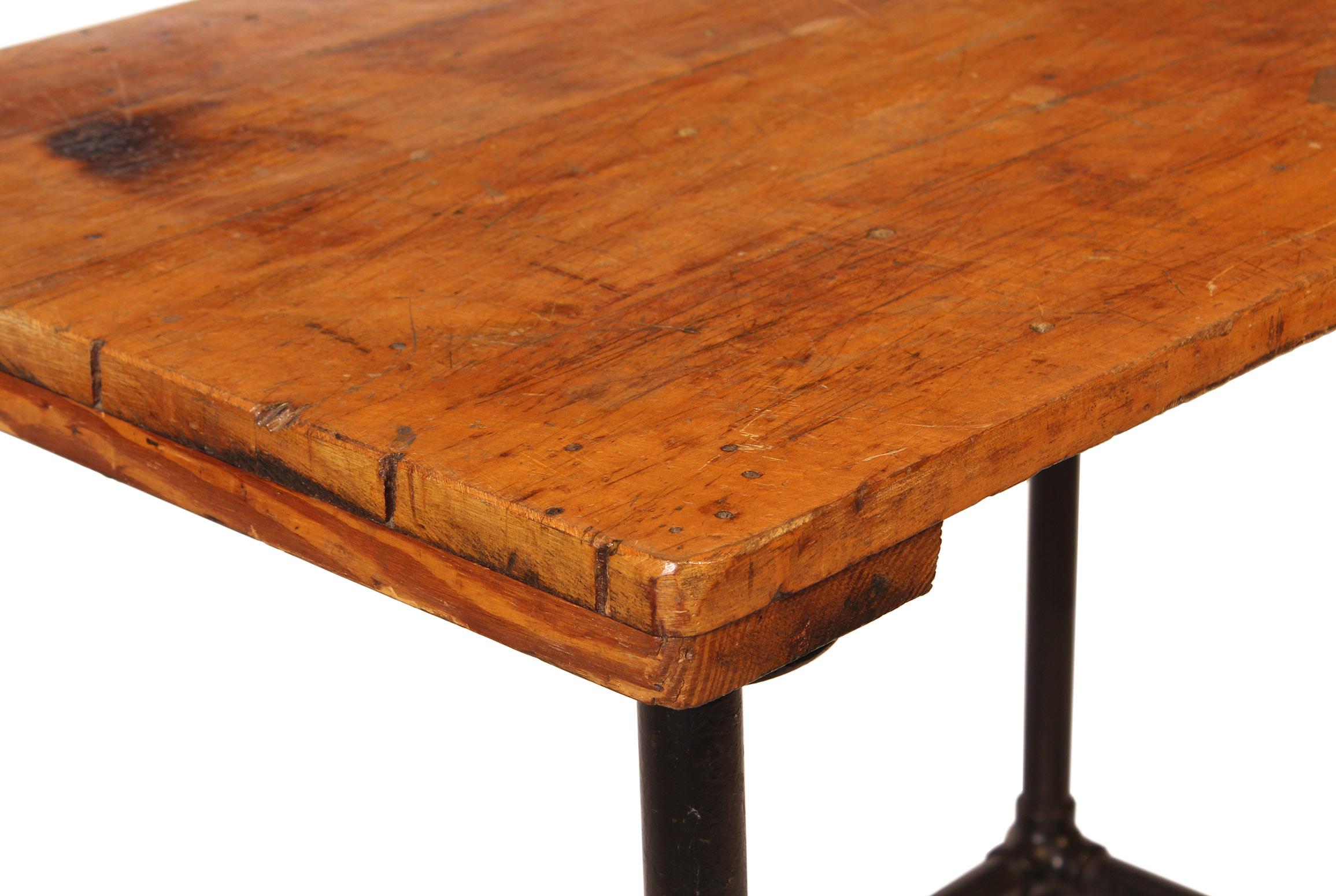 Authentic Vintage Industrial Rolling Printing Table or Cart at 1stDibs ...