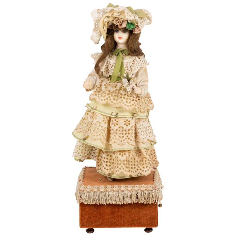 Automate Doll, Music Box, circa 1900 at 1stDibs