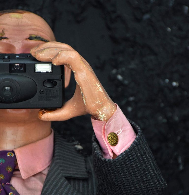 Automaton Advertising Camera Man at 1stDibs