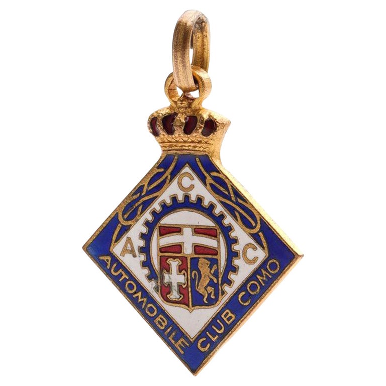 Automobile Club Como 1st Coppa Bellagio Como 1929 Medal For Sale at 1stDibs