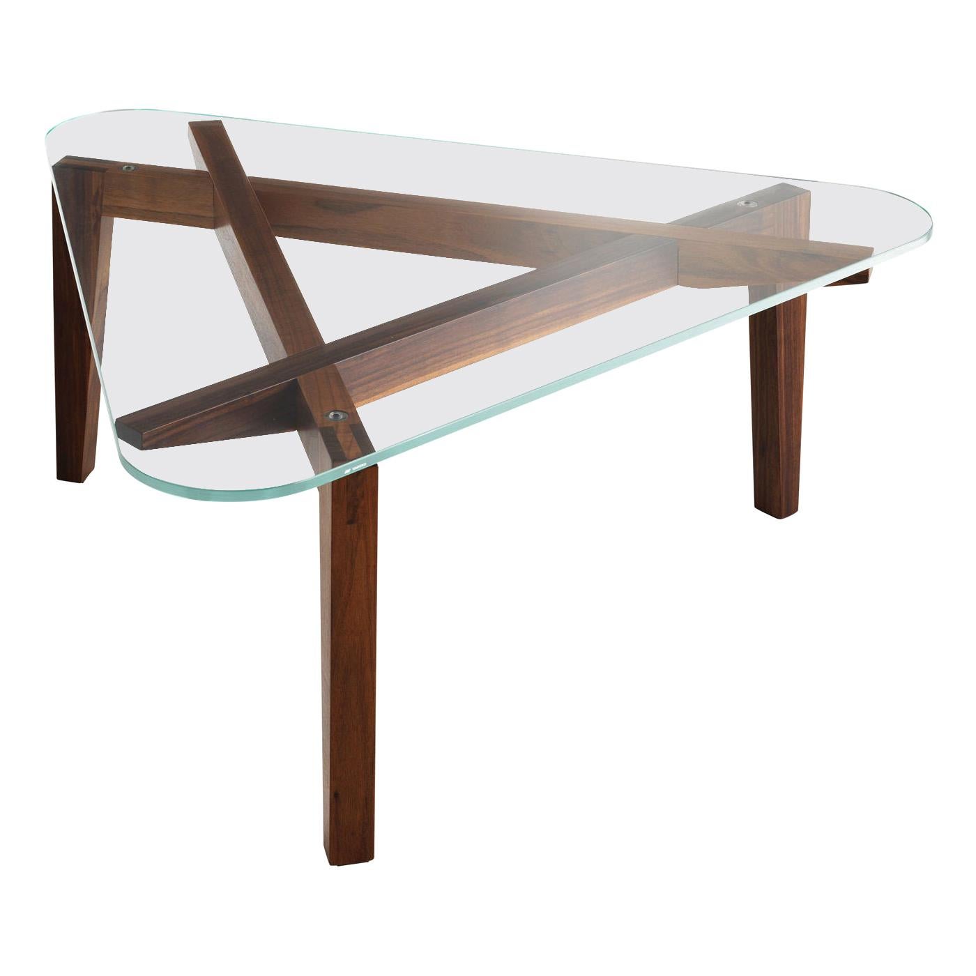 Autoreggente Triangular Coffee Table by Patrizia Bertolini For Sale at ...