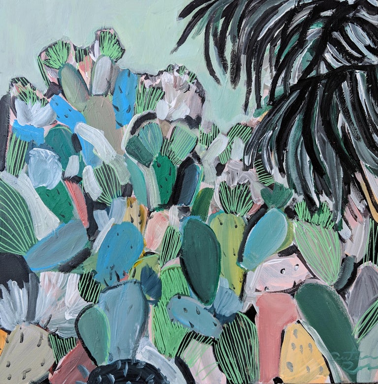 Autumn Rose - Early Risers, Original Painting For Sale at 1stDibs