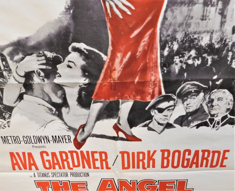 Ava Gardner Stars In The Angel Wore Red 1960 Original Movie Poster At