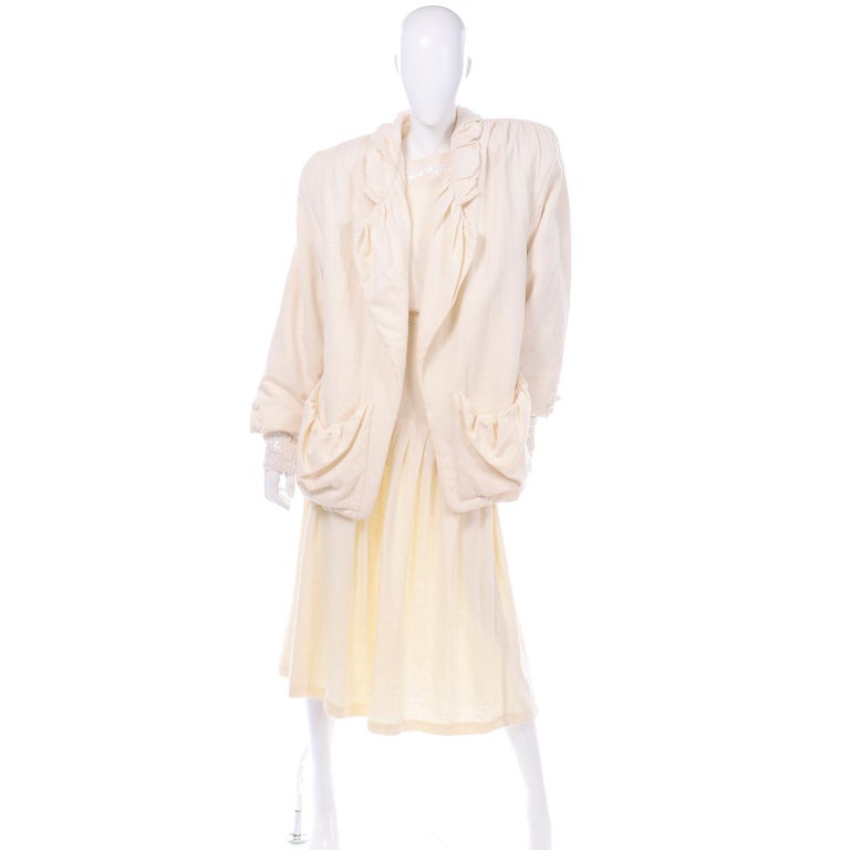 Avant Garde 1980s Gene Ewing 3pc Vintage Skirt Sequin Top and Oversized ...