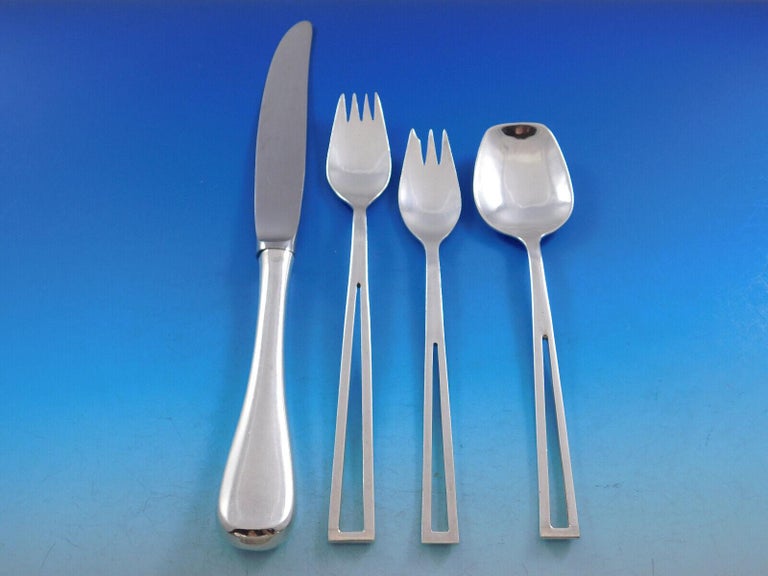 Avanti by Codan Mexican Sterling Silver Flatware Set for 10 Service 90 ...