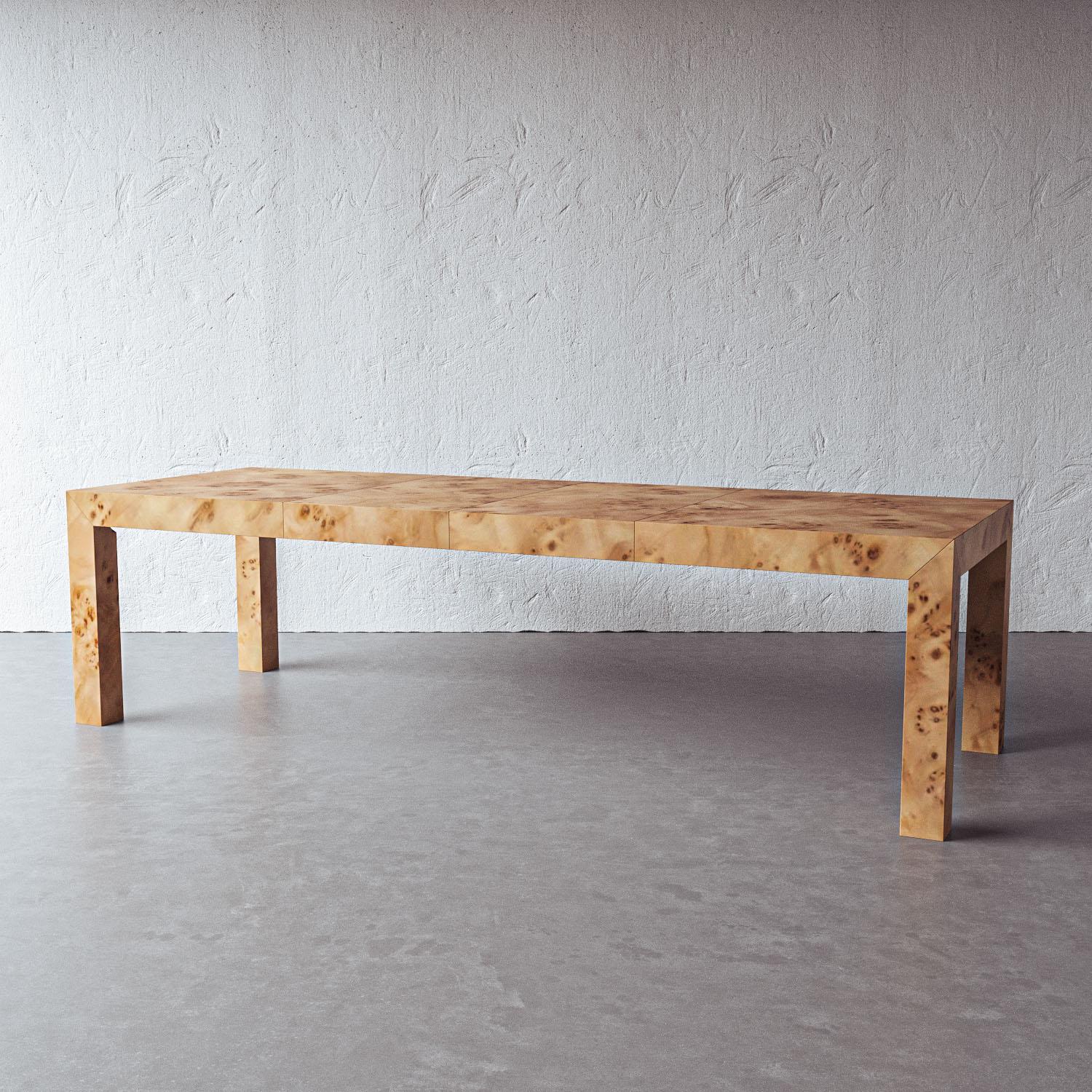 "Avenir" Extension Dining Table by Christiane Lemieux For Sale at 1stDibs