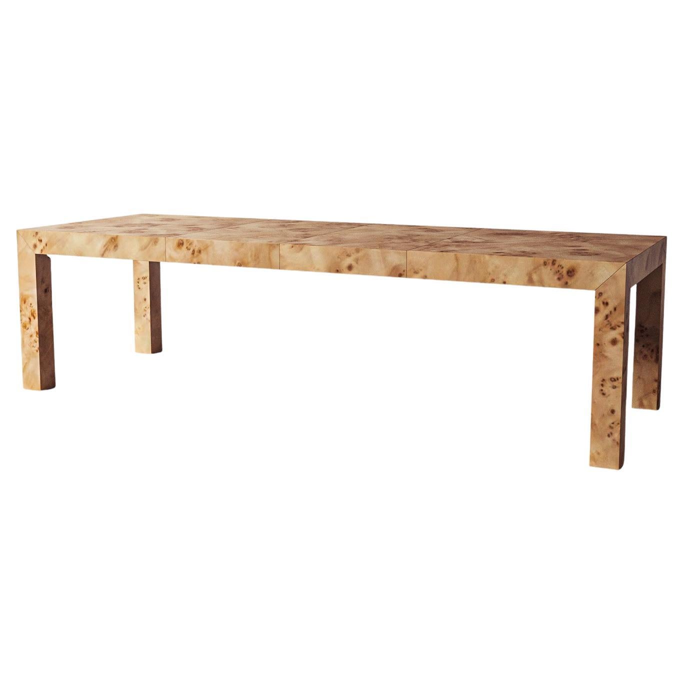 "Avenir" Burl Wood Side Table by Christiane Lemieux at 1stDibs | burl ...