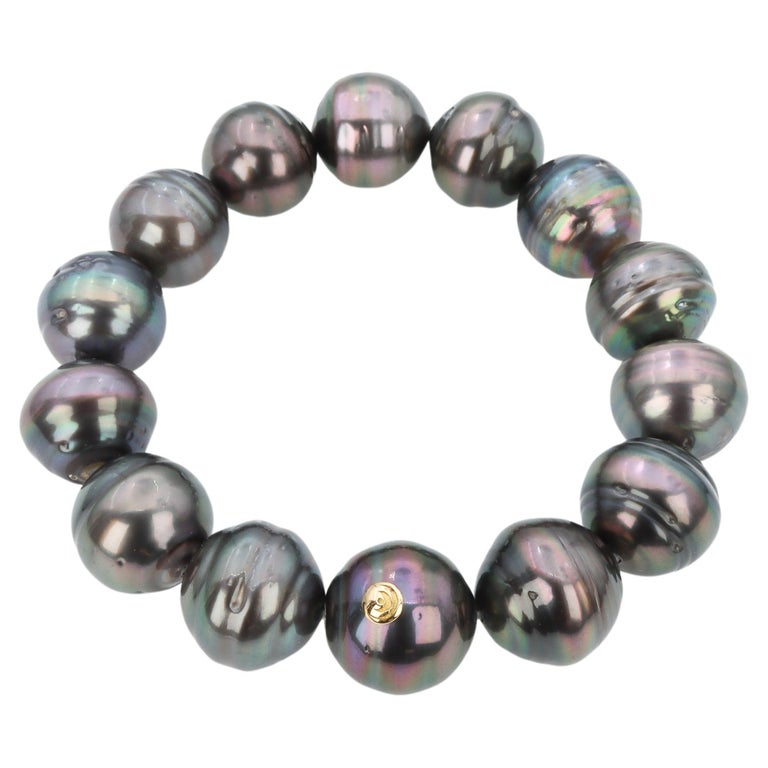 Aventina-Spencer / Marc'harit Conscious Circled Tahitian Pearl Bracelet ...