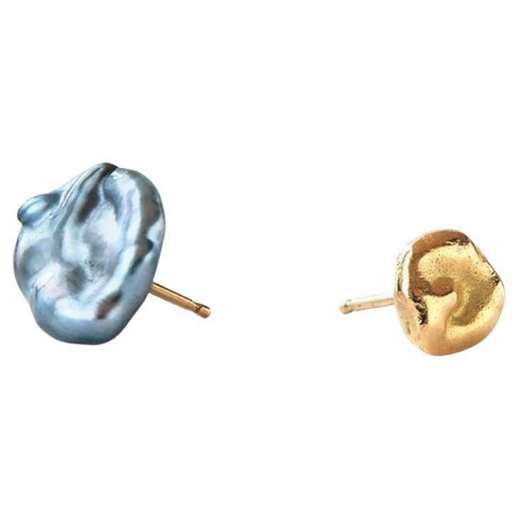 Aventina-Spencer/Marc'Harit, Keshi Nugget Minor, Tahitian Keshi and 18k ...