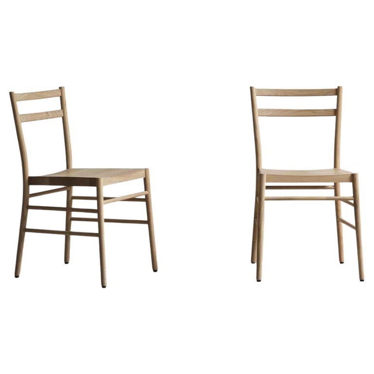 Avery dining chair in oak For Sale at 1stDibs