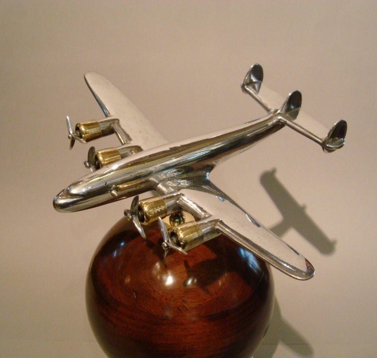 Aviation Lockheed Constellation Vintage Desk Airplane Model at 1stDibs ...