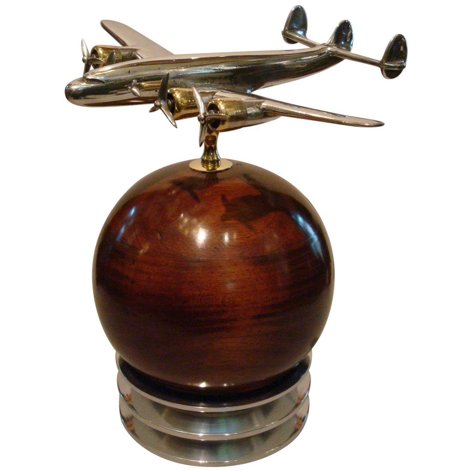 Aviation Lockheed Constellation Vintage Desk Airplane Model at 1stDibs ...
