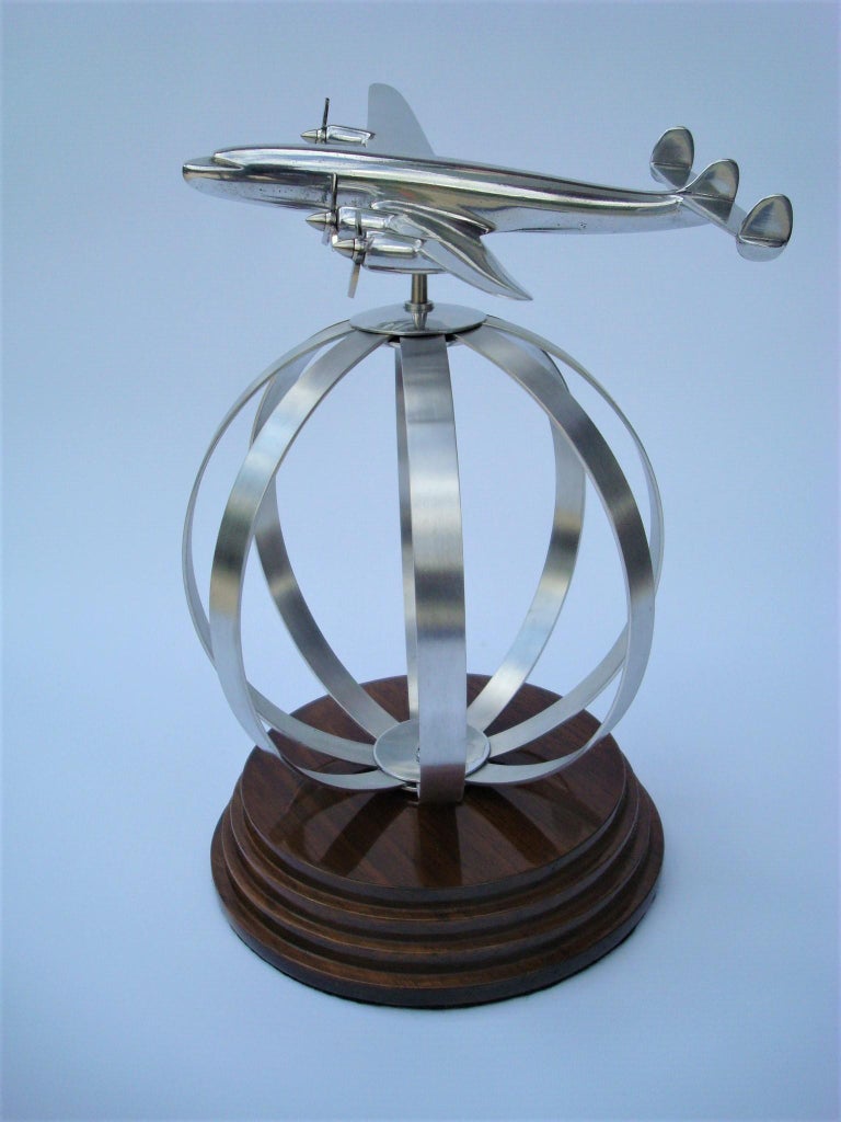 Aviation Lockheed Super Constellation Vintage Desk Airplane Model ...
