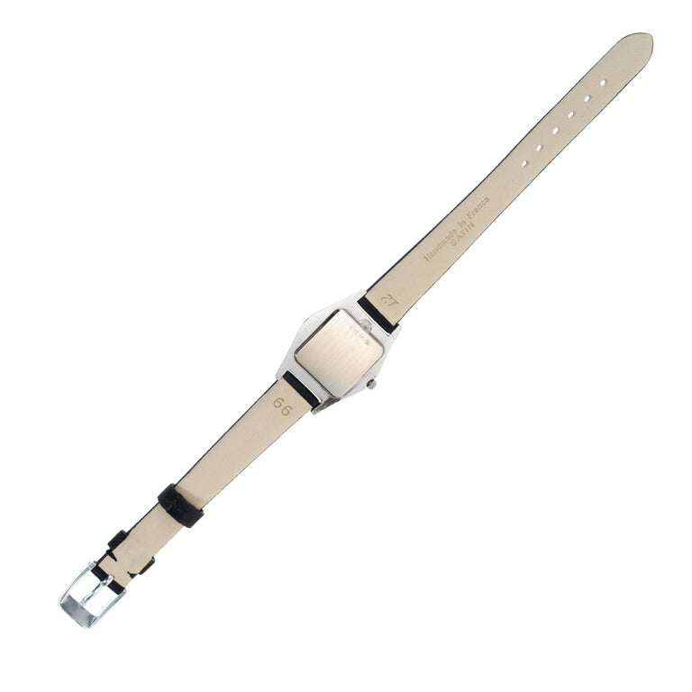 Avignon 1.65 Carat Diamond White Gold Ladies Wristwatch For Sale at 1stDibs
