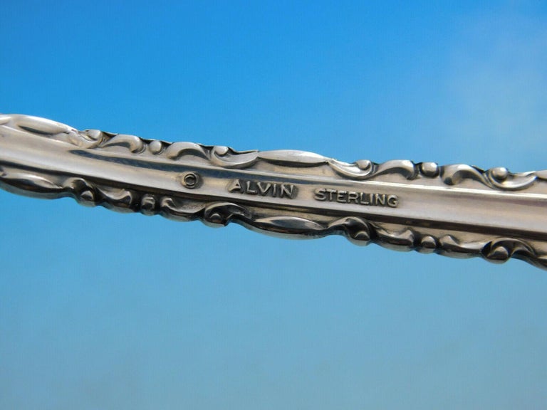 Avila by Alvin Sterling Silver Flatware Set for 8 Service 35 Pieces For ...