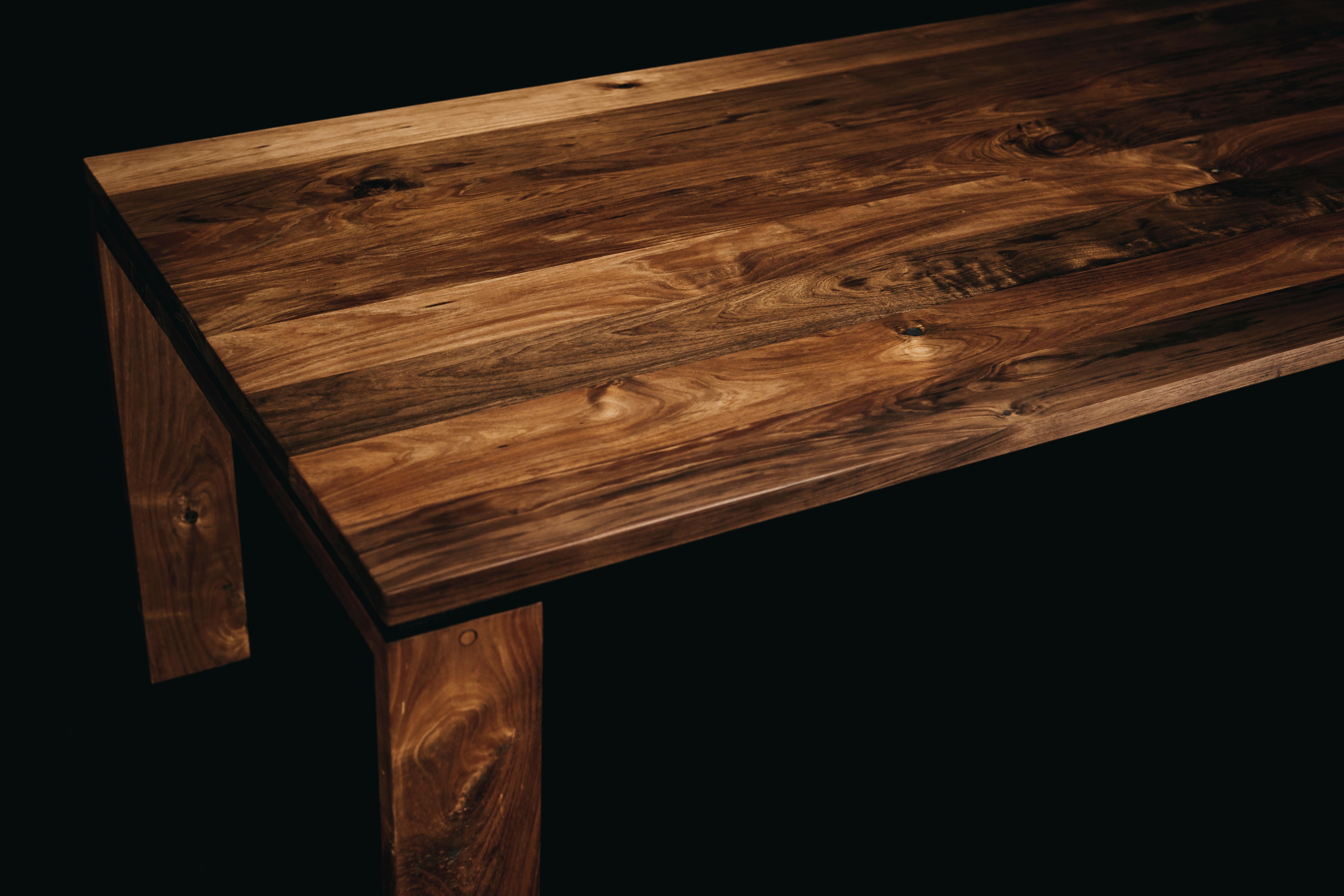 Avoca Dining Table, Handcrafted in Tasmanian Blackwood Hardwood For ...