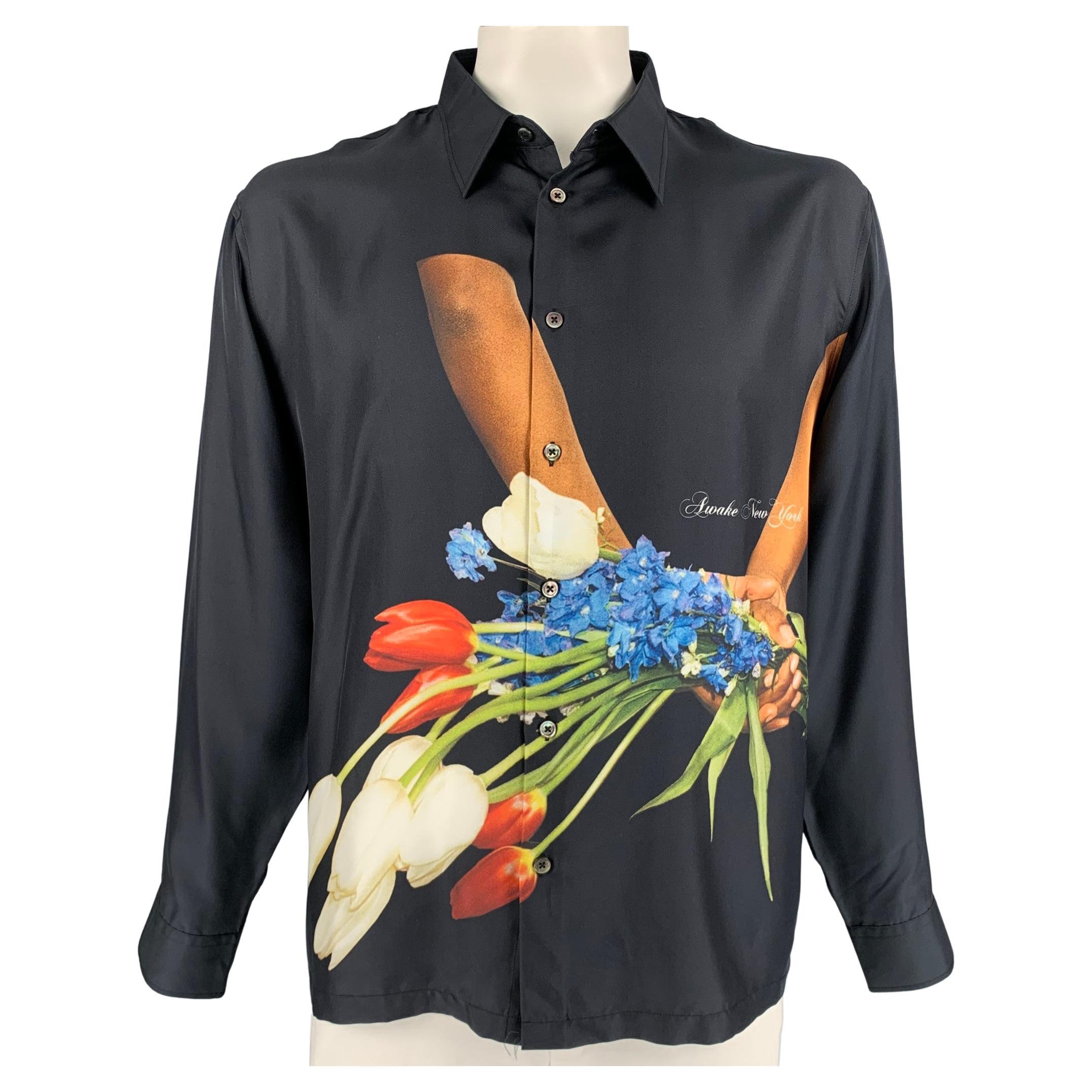 Vintage Byblos Beige Graphic T-shirt, Size Medium For Sale at 1stDibs