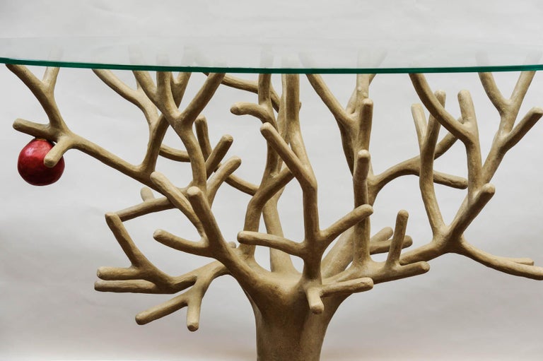 Awesome Cupboard Console in the Style of Garoust and Bonetti at 1stDibs