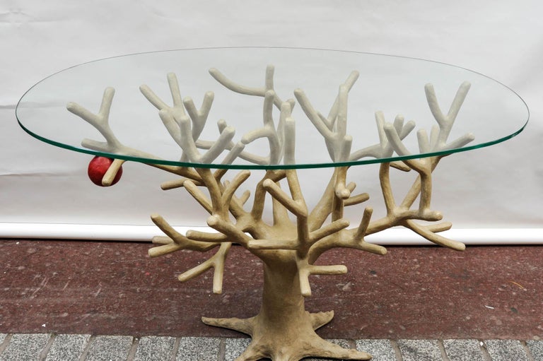 Awesome Cupboard Console in the Style of Garoust and Bonetti at 1stDibs