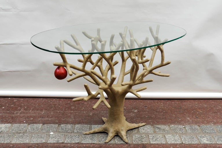 Awesome Cupboard Console in the Style of Garoust and Bonetti at 1stDibs