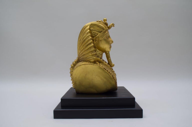 Awesome Egyptian Pharao Ramses Coffee Table Sculpture Legs, 1960s, Italy For Sale at 1stDibs