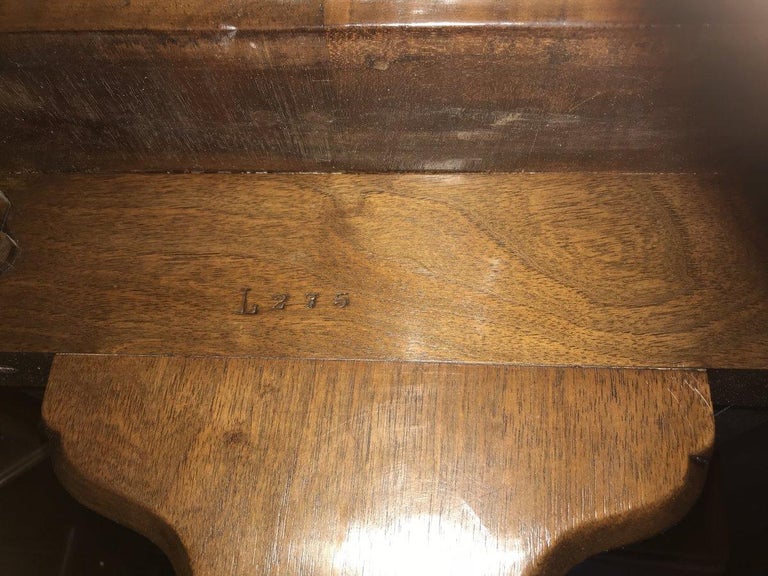 AWN Pugin Attributed Gillows Lancaster. A Gothic Revival Walnut Library ...