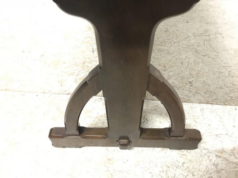 AWN Pugin Attributed Gillows Lancaster. A Gothic Revival Walnut Library ...