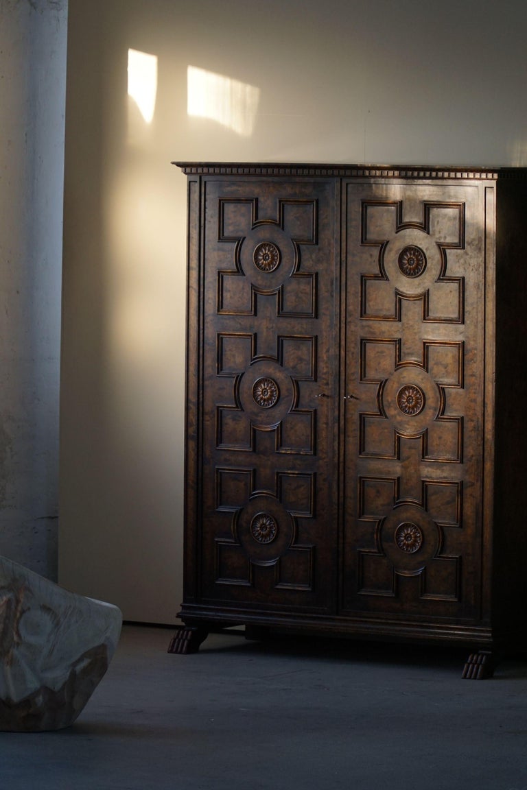 Axel Einar Hjorth, Art Deco Cabinet, Model "Roma" Made by Bodafors ...