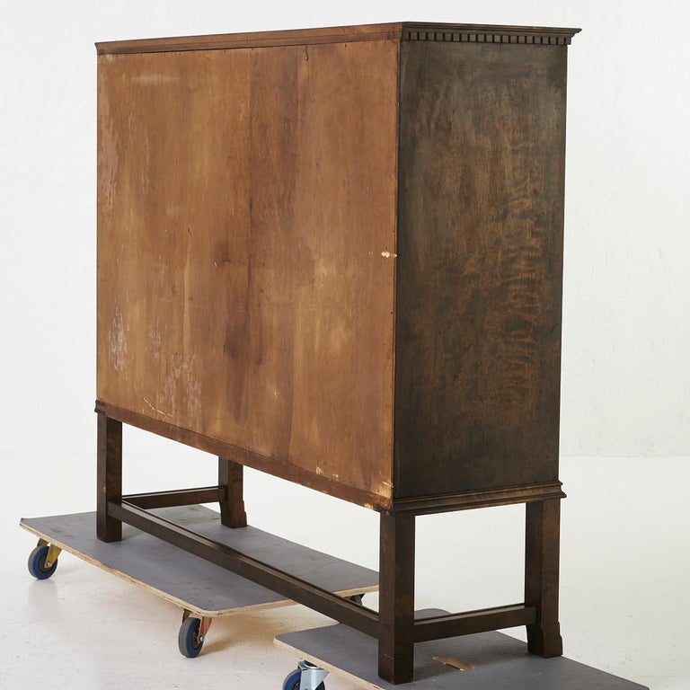 Axel Einar Hjorth Swedish Grace "Roma" Cabinet in Birch, 1920's For ...
