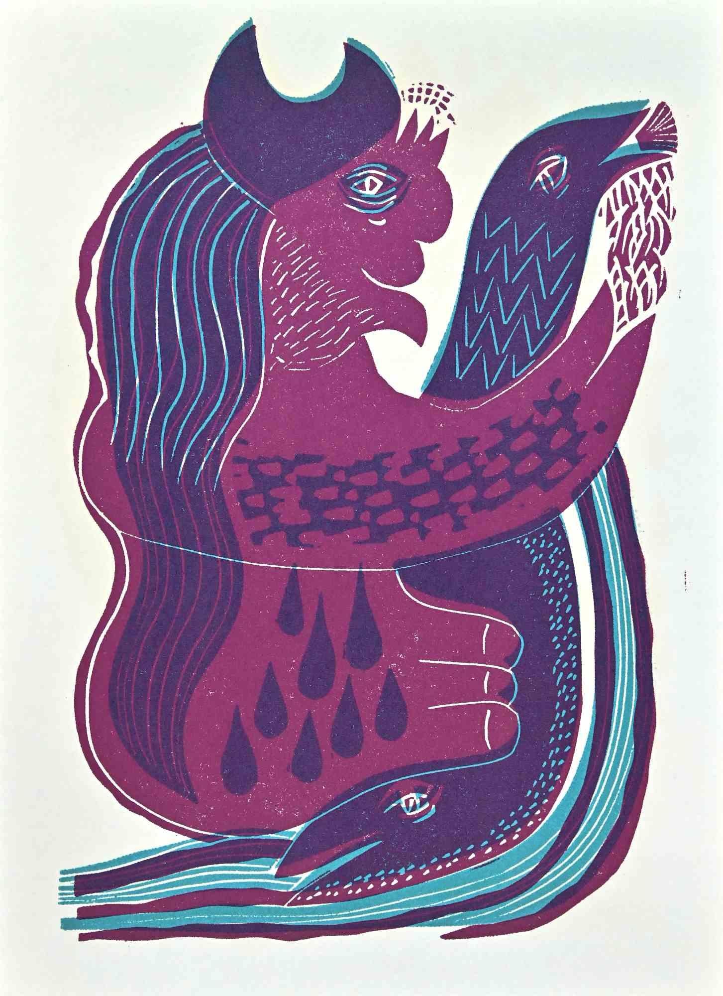 Axel Hartenstein - Creatures - Screen Print by Axel Hartenstein - Mid ...