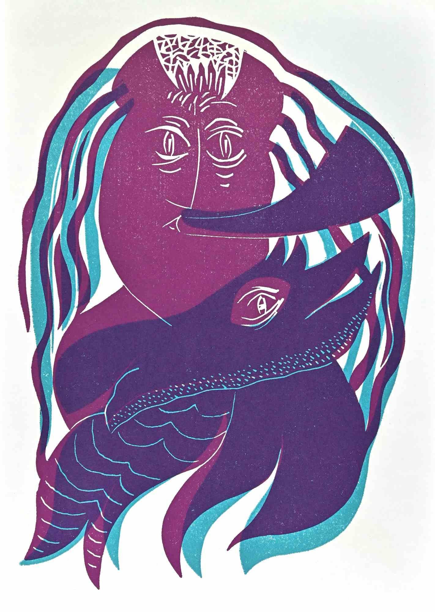 Axel Hartenstein - Creatures - Screen Print by Axel Hartenstein - Mid ...