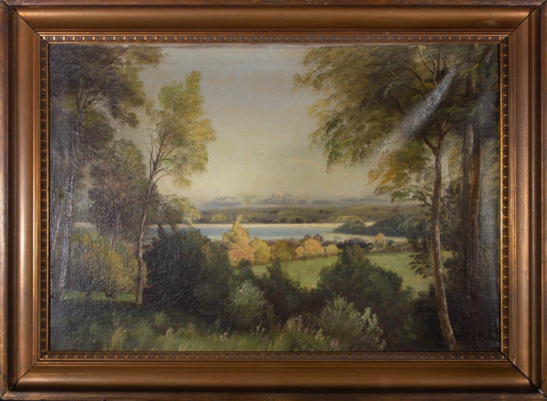 Axel Johansen - Axel Johansen - Early 20th Century Oil, Peaceful ...