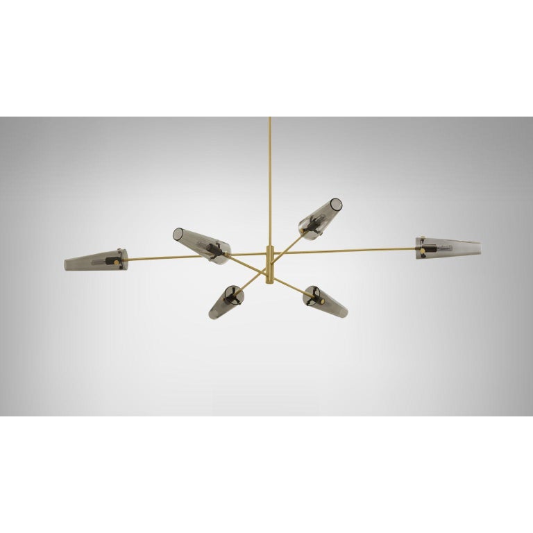 Axis Six Pendant Lamp by CTO Lighting For Sale at 1stDibs