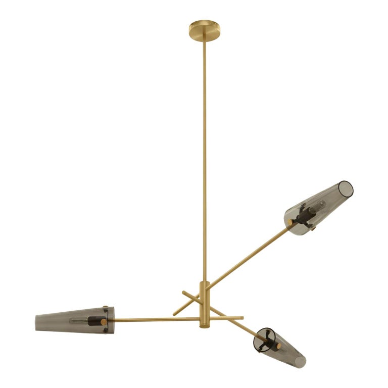 Axis Three Pendant Lamp by CTO Lighting For Sale at 1stDibs