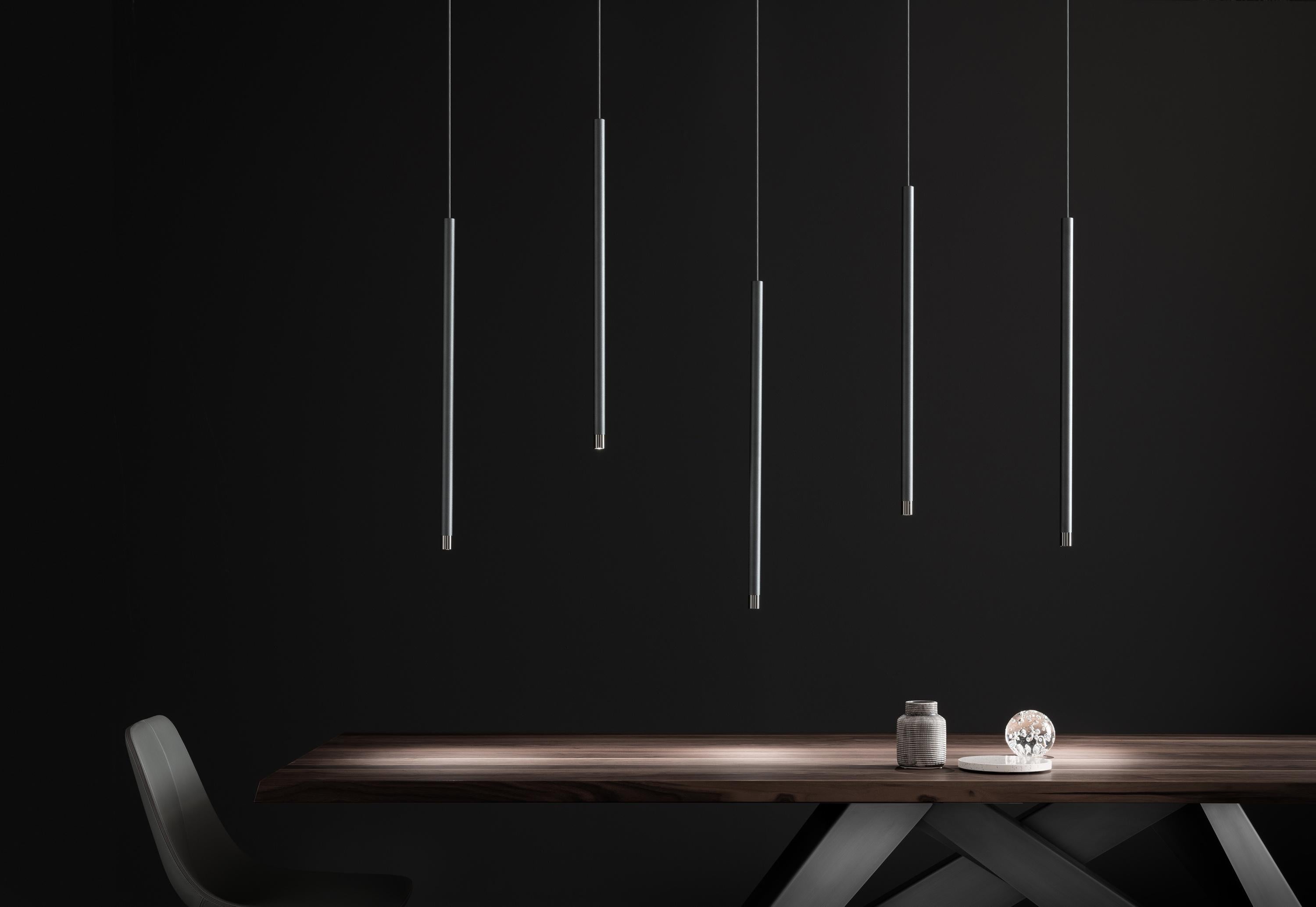 Axolight Large Velvet LED Pendant Lamp in White by Manuel and Vanessa ...