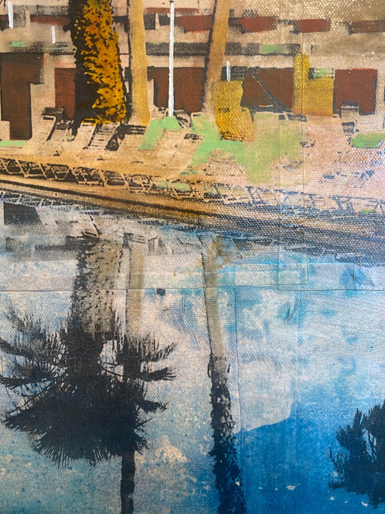 Ayline Olukman - Palm's Mirror - a Californian reflection of palm trees ...