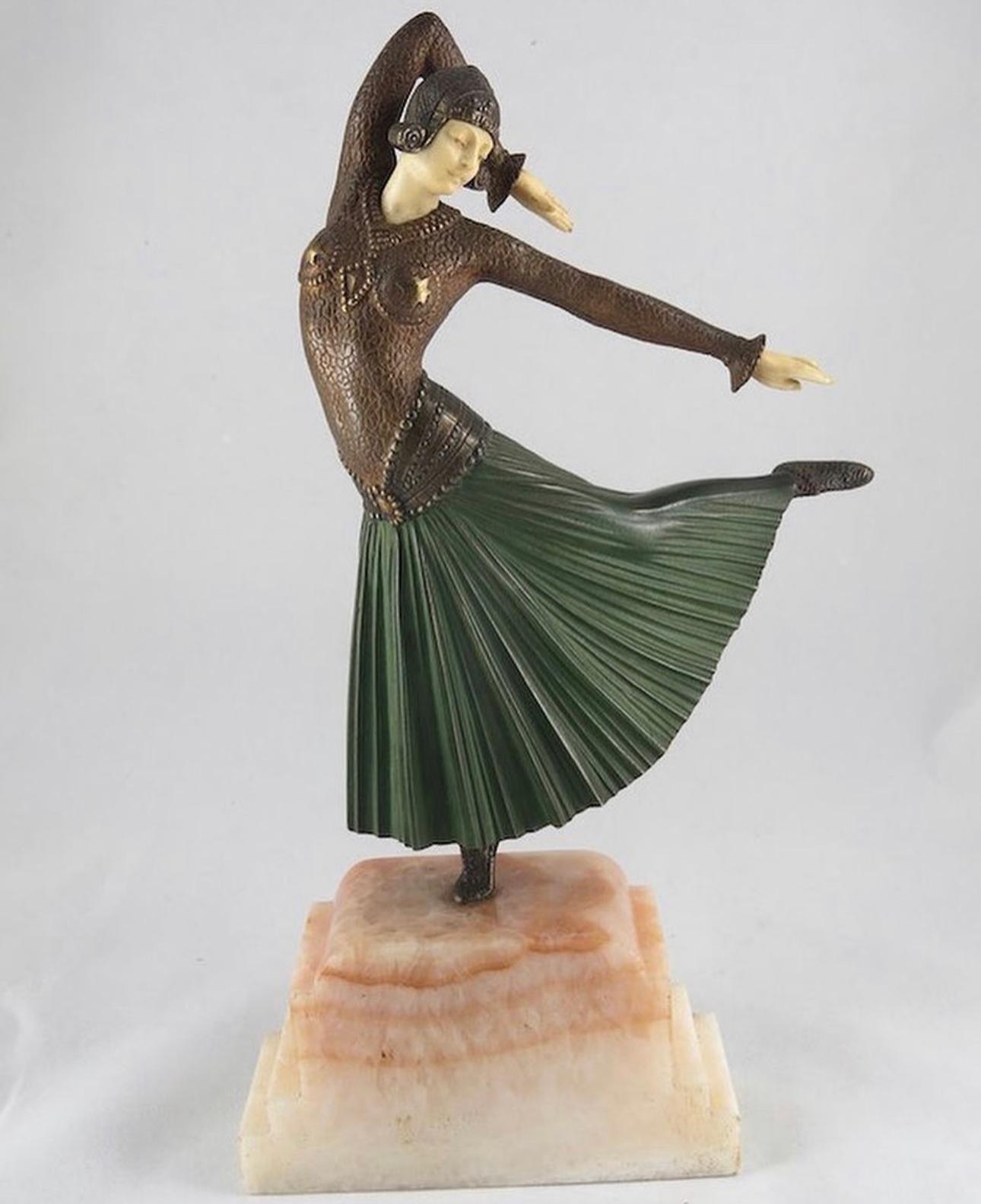 Demetre H Chiparus "Ayouta" Dancer Original For Sale at 1stDibs