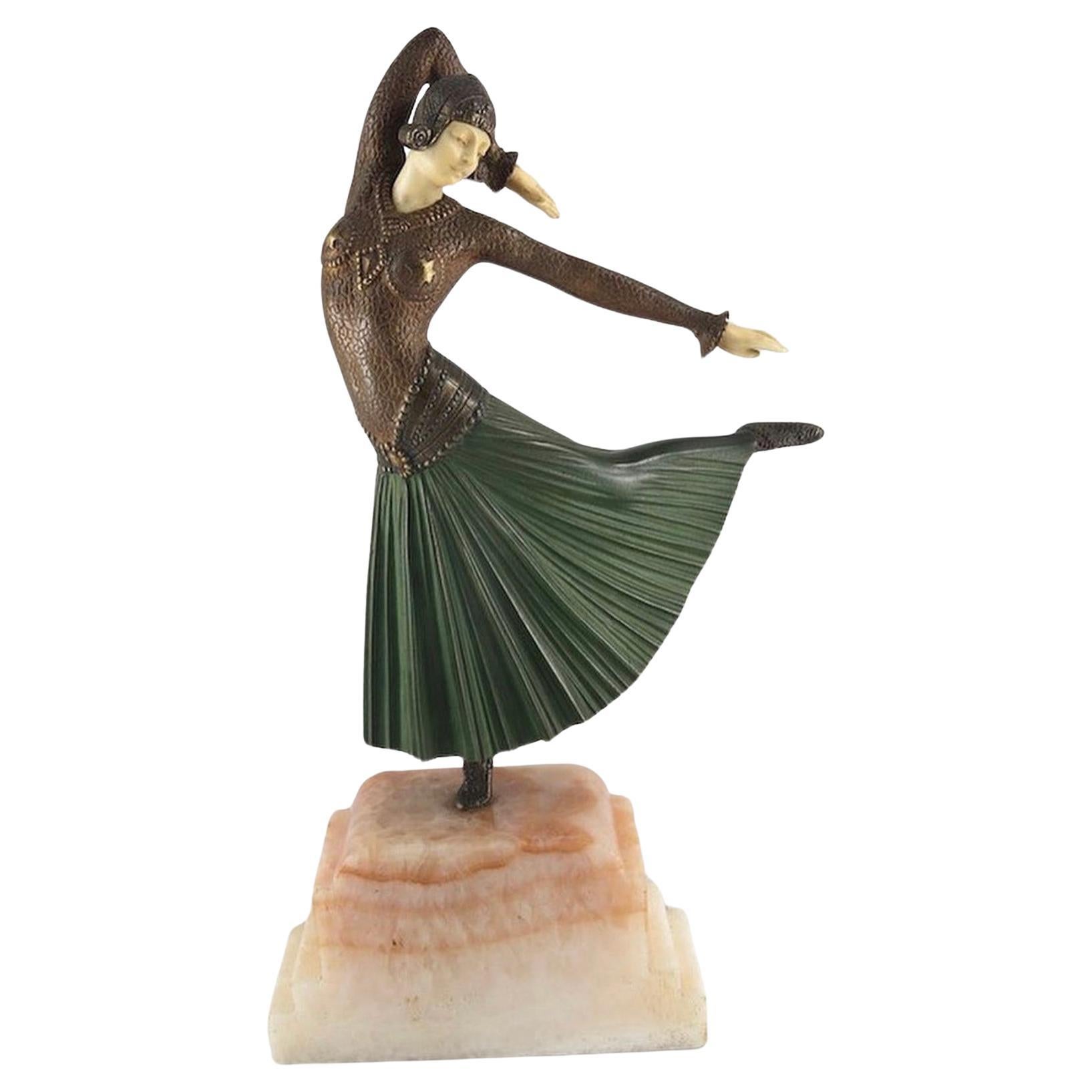 Demetre H Chiparus "Ayouta" Dancer Original For Sale at 1stDibs