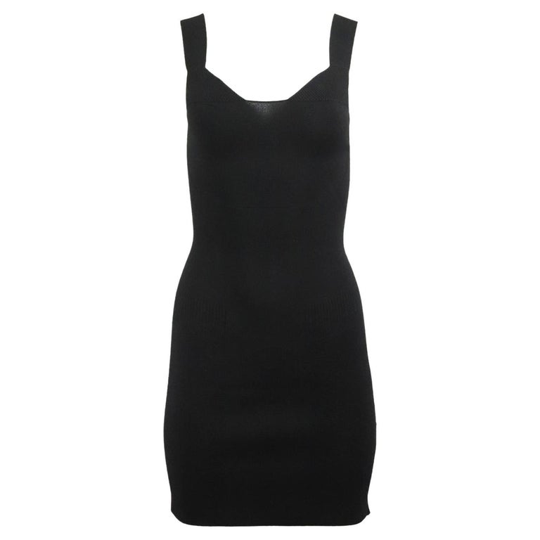 Az Factory Stretch Knit Mini Dress Small For Sale at 1stDibs