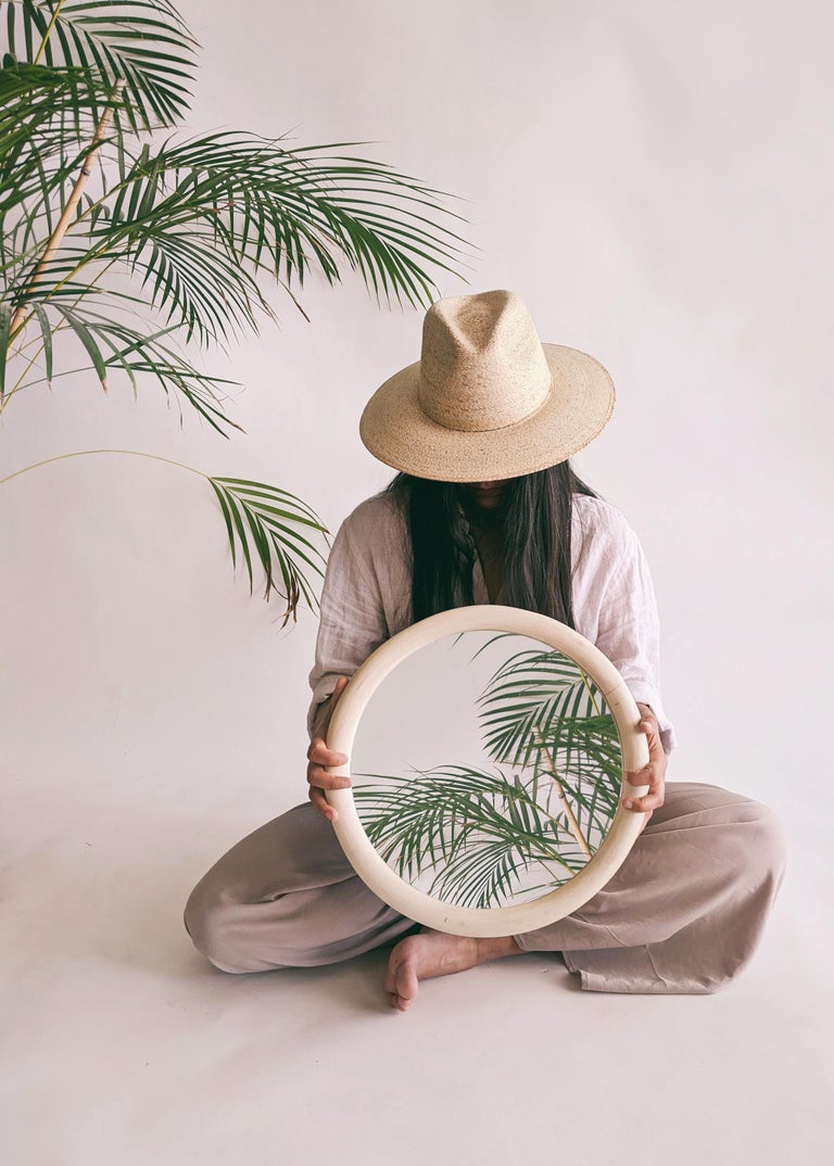 Azalea Wall Mirror, Small For Sale at 1stDibs