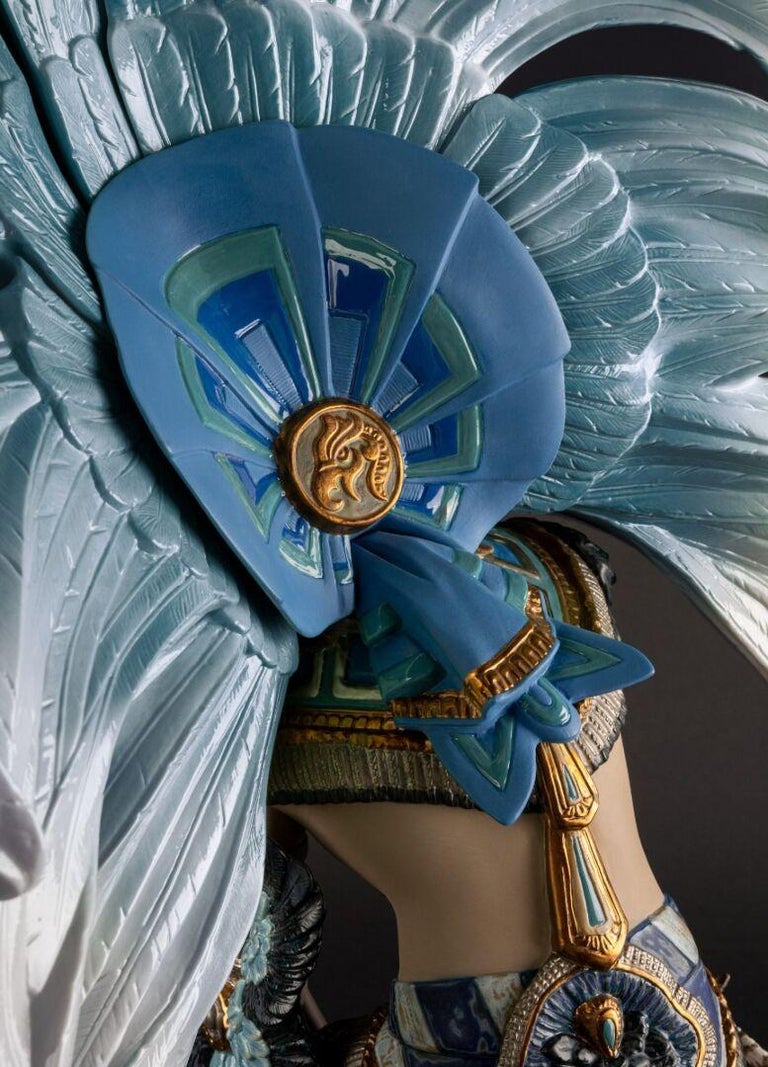 Lladró Aztec Dance Sculpture, Limited Edition For Sale at 1stDibs