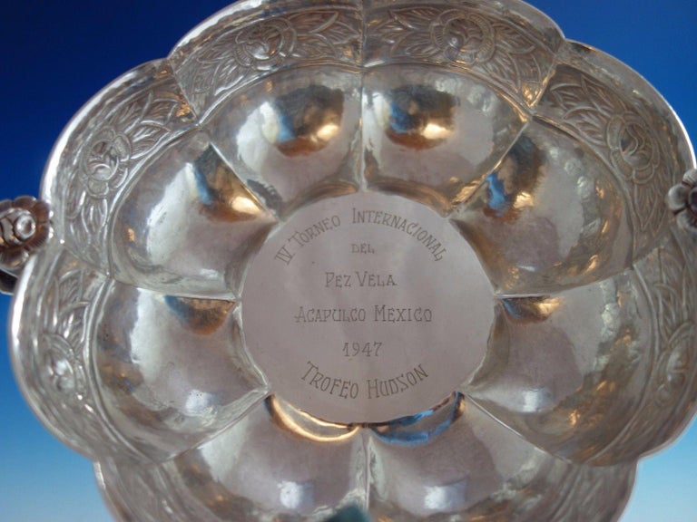 Aztec Rose by Sanborns Mexican Mexico Sterling Silver Bowl with ...