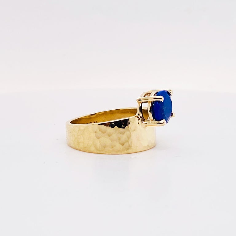 Azul Blue Lapis Ring, Mary Rupert Design by Five Star Jewelry, Lapis ...