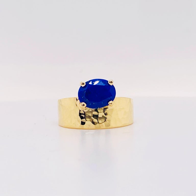 Azul Blue Lapis Ring, Mary Rupert Design by Five Star Jewelry, Lapis ...