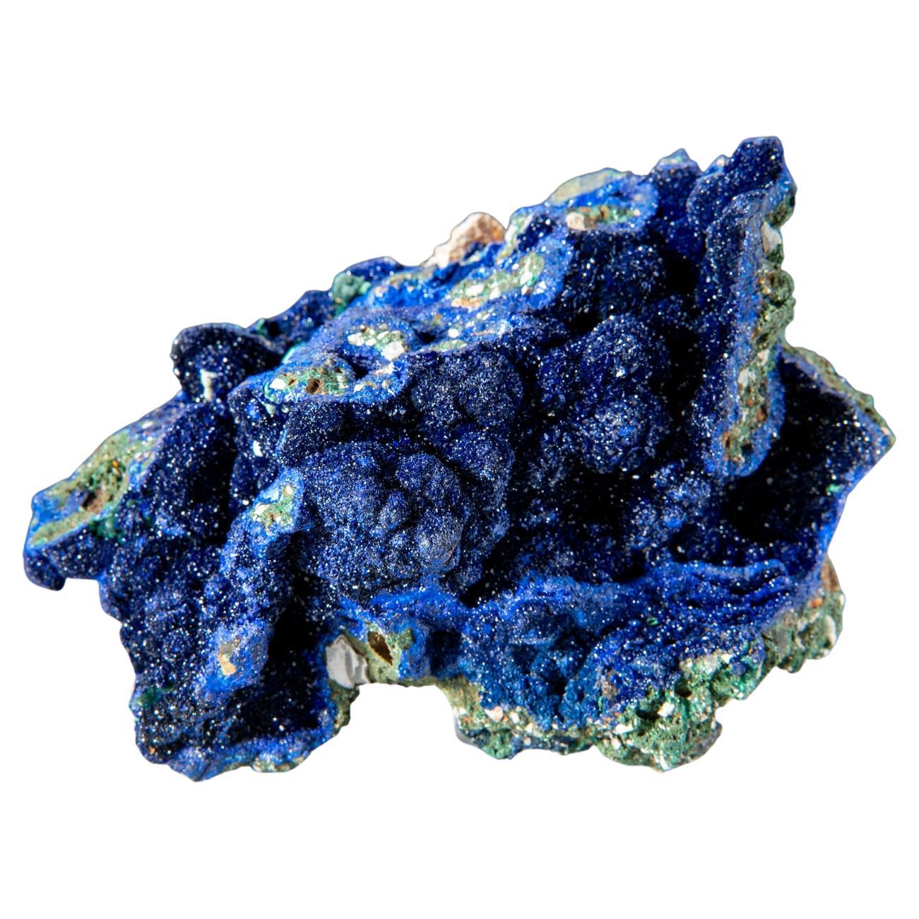 Azurite and Malachite from Ahouli Mines, Midelt Province, Morocco For ...